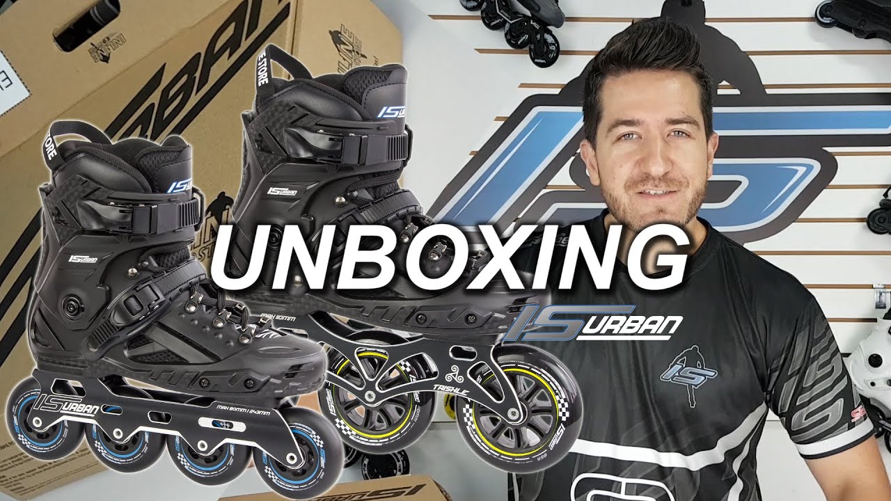 UNBOXING: Patins IS URBAN 2020 + Extras - YouTube