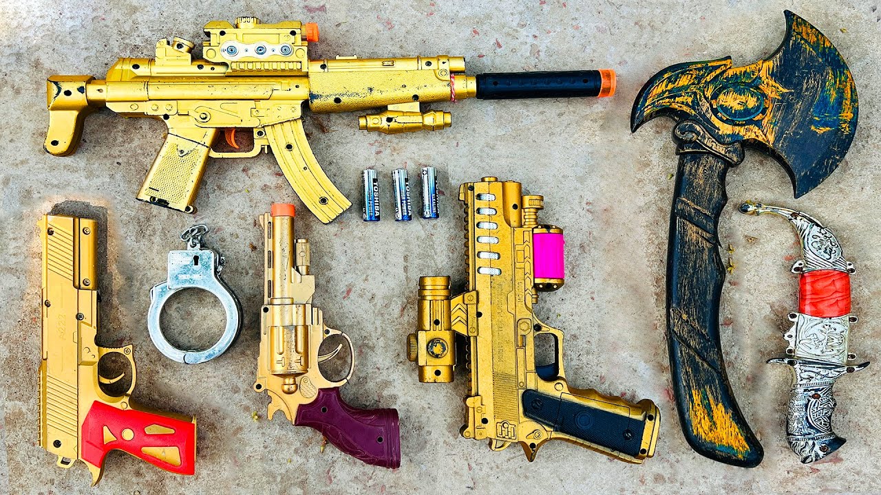 Mp5 Toy Gun | Machine Gun Toy | Adventure Shooting Toy Guns - YouTube