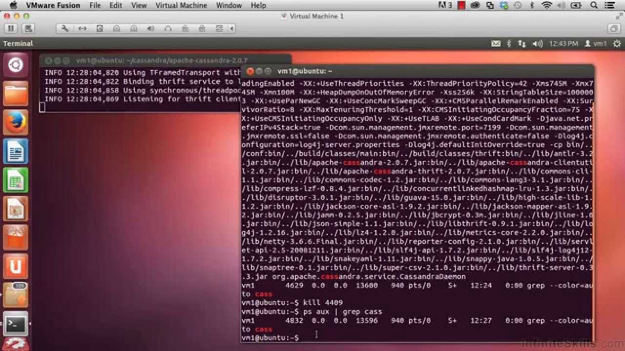 Apache Cassandra Tutorial Checking Status Youtube