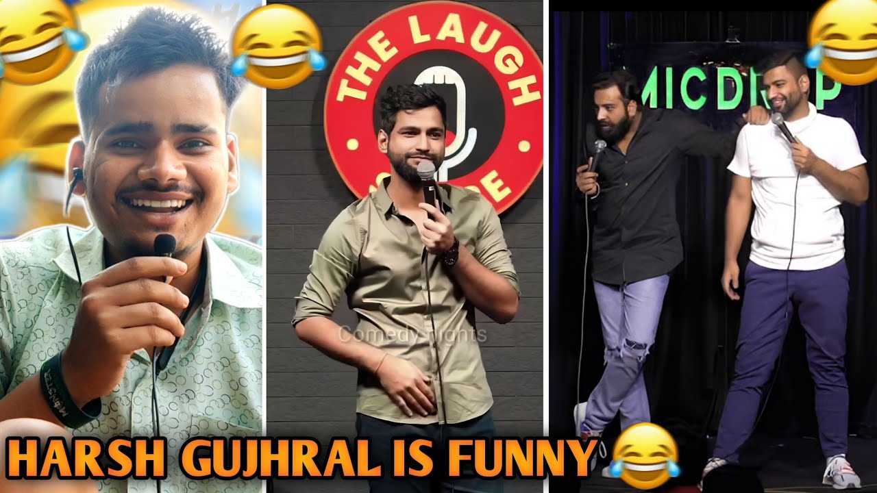 HARSH GUJRAL STAND UP COMEDY😂 ! GANESH UNFILTERED - YouTube