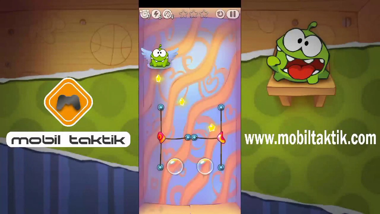 Cut The Rope Season 1 Valentine's Box Level 9 - Cut The Rope Bölüm 5-9 ...