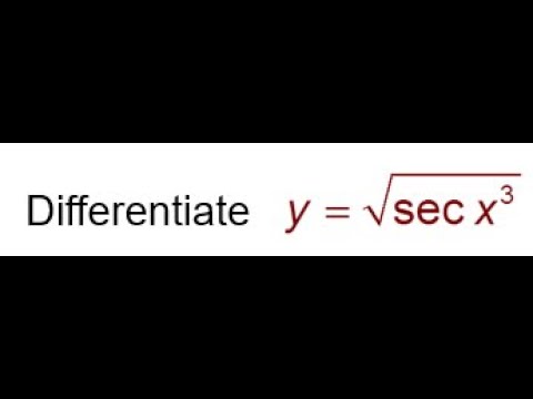 0-Derive the square root of sin(x power 3) - YouTube