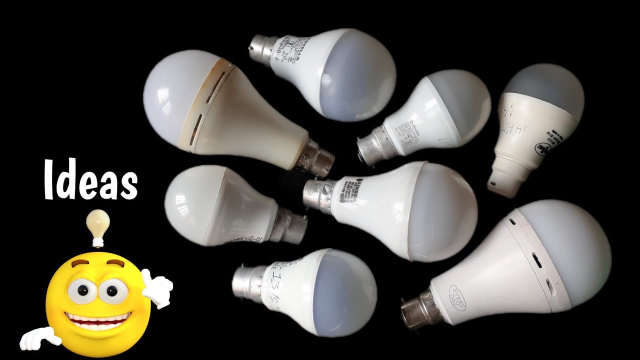 5 Waste & Fuse Light Bulb💡Reuse Ideas | Home Decor | Best Out Waste ...