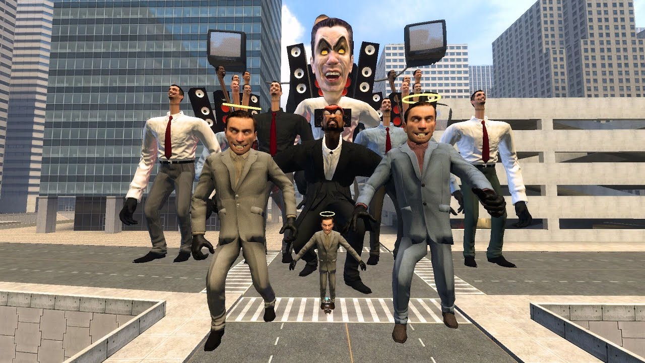 NEW SKIBIDI HUMAN LARGE (SKIBIDI HUMAN BALD,OBUNGA,GmanBOX) - YouTube