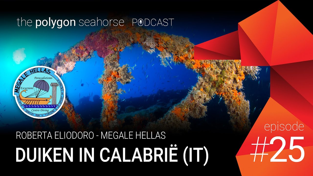 Episode #25: Duiken in Calabrië (Italië) • Roberta Eliodoro • Megale ...