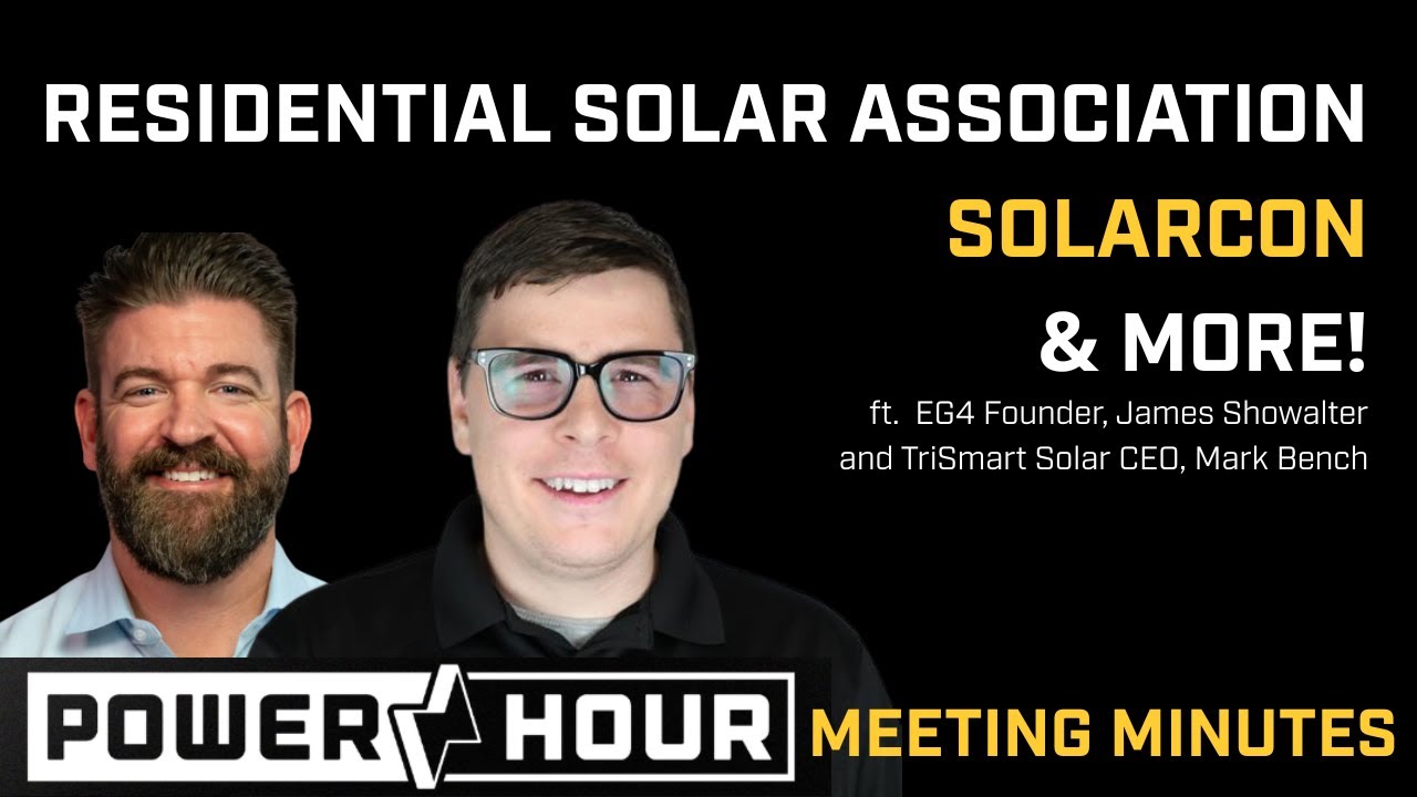 POWER HOUR - MEETING MINUTES ft. James Showalter and Mark Bench ...