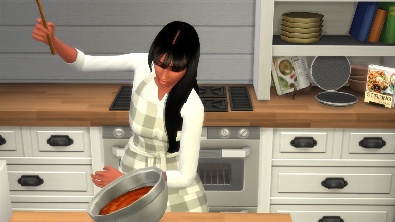 Cooking with Karla - A Sims 4 Cooking Vlog | Stuffed Peppers | Chicken ...