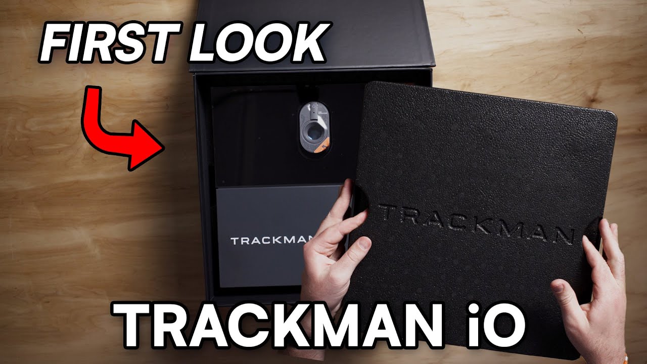 Our first look at the TRACKMAN iO - YouTube
