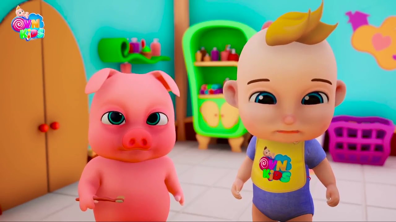 Nhạc thiếu nhi meo meo rửa mặt như mèo - YouTube