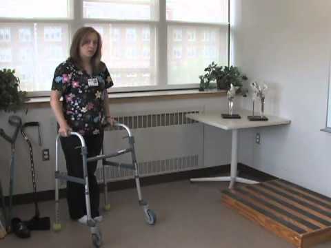 How To Use a Walker - YouTube