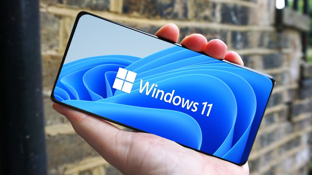 WINDOWS 11 EN UN CELULAR ANDROID - YouTube
