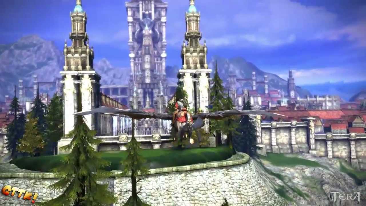 TERA - Fly to Velika / Flug nach Velika - YouTube