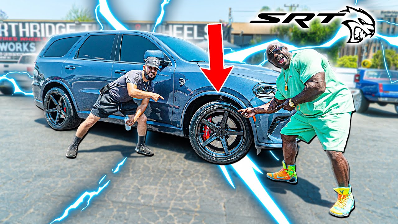 I BOUGHT 22" RIMS FOR MY HELLCAT DURANGO - YouTube