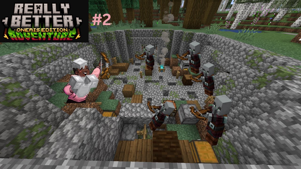 A Pillager Cave??? (Minecraft, but it's a Really Better Adventure ...