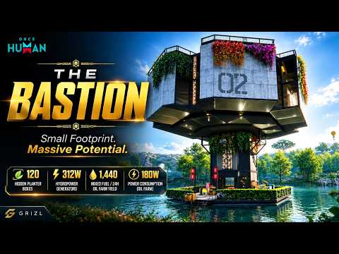 I Built the Ultimate Compact Oil Base in Once Human | The Bastion