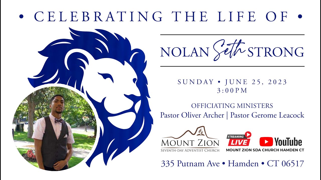 Celebrating the Life of Nolan Seth Strong - YouTube