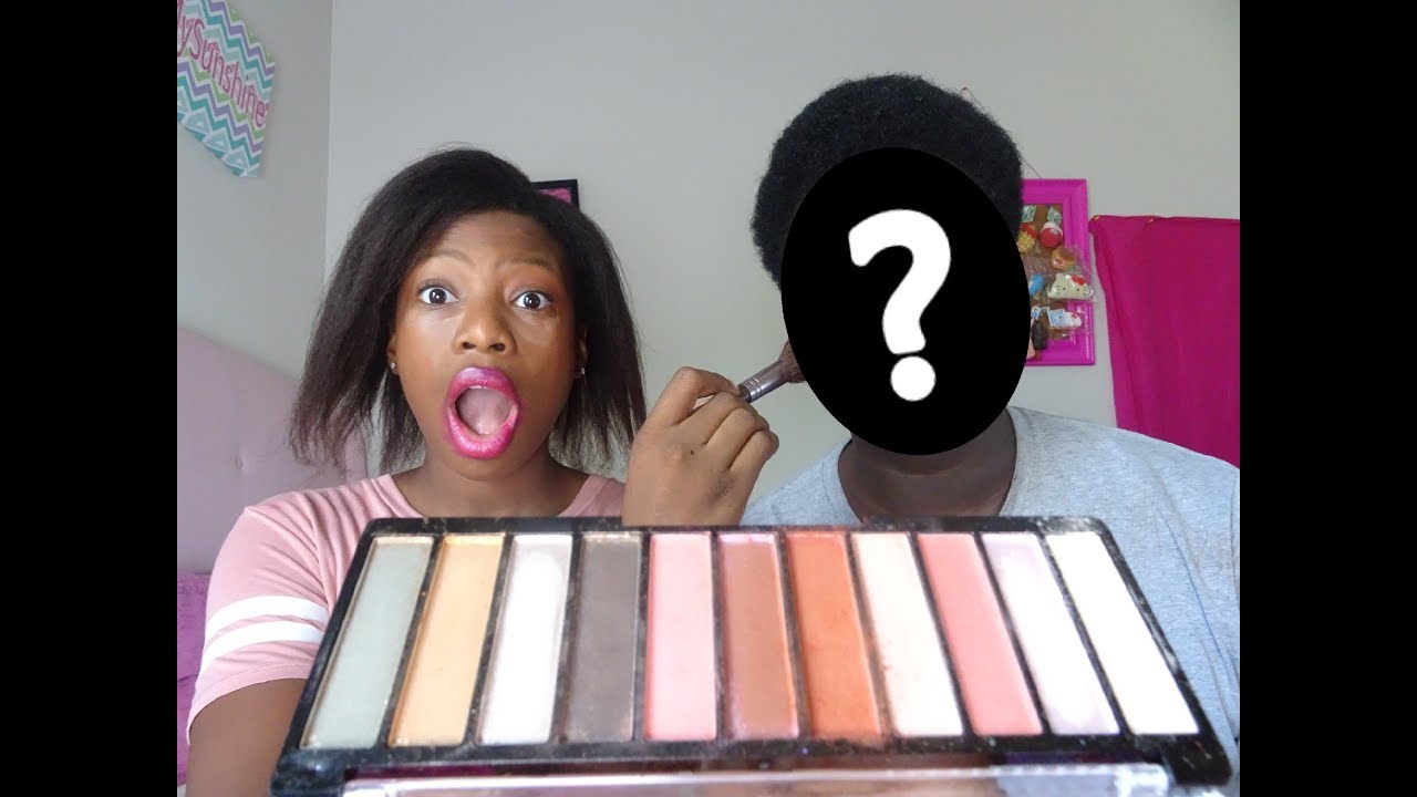 Sister Does Brothers Makeup Fail!? | Peachy Queen - YouTube