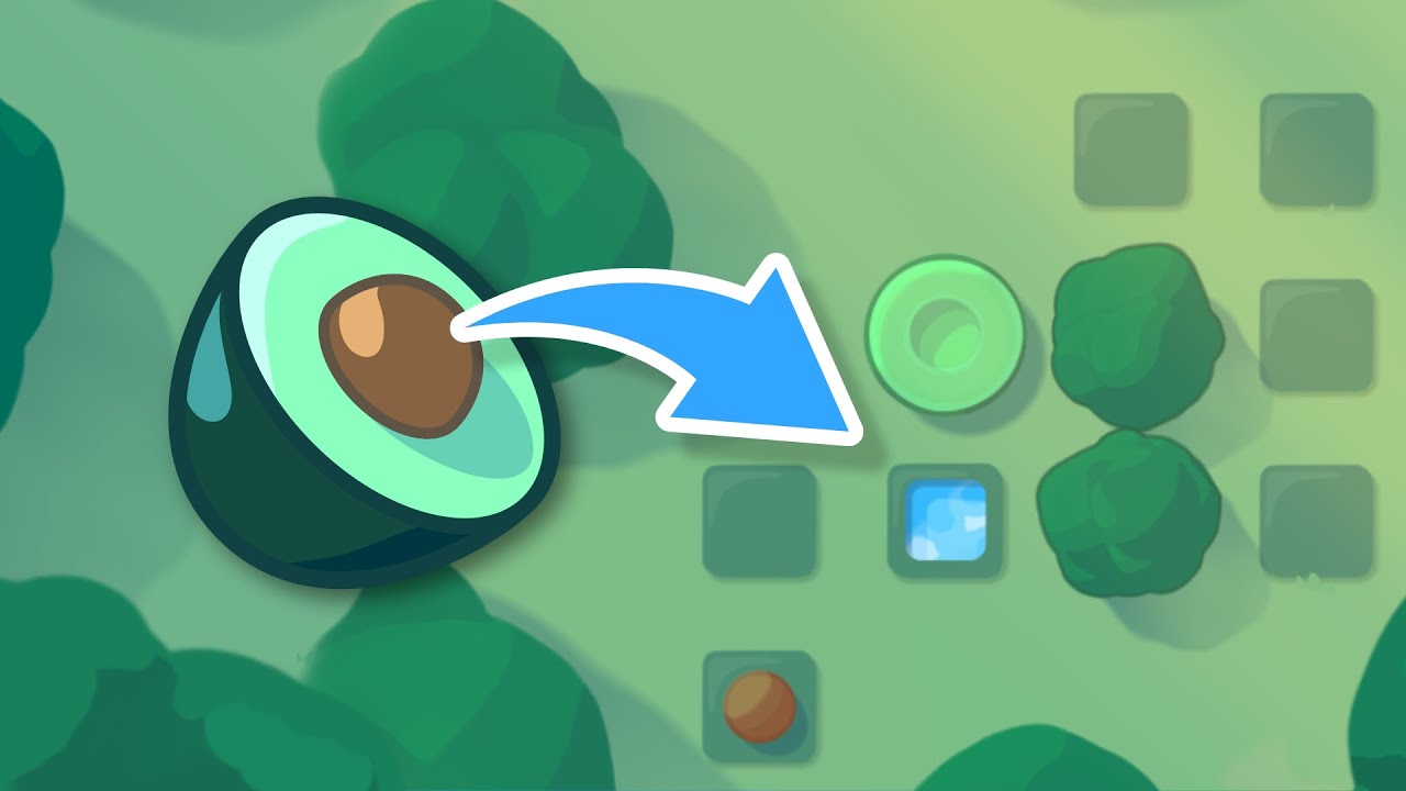 This indie puzzle game is about... avocados?? - YouTube