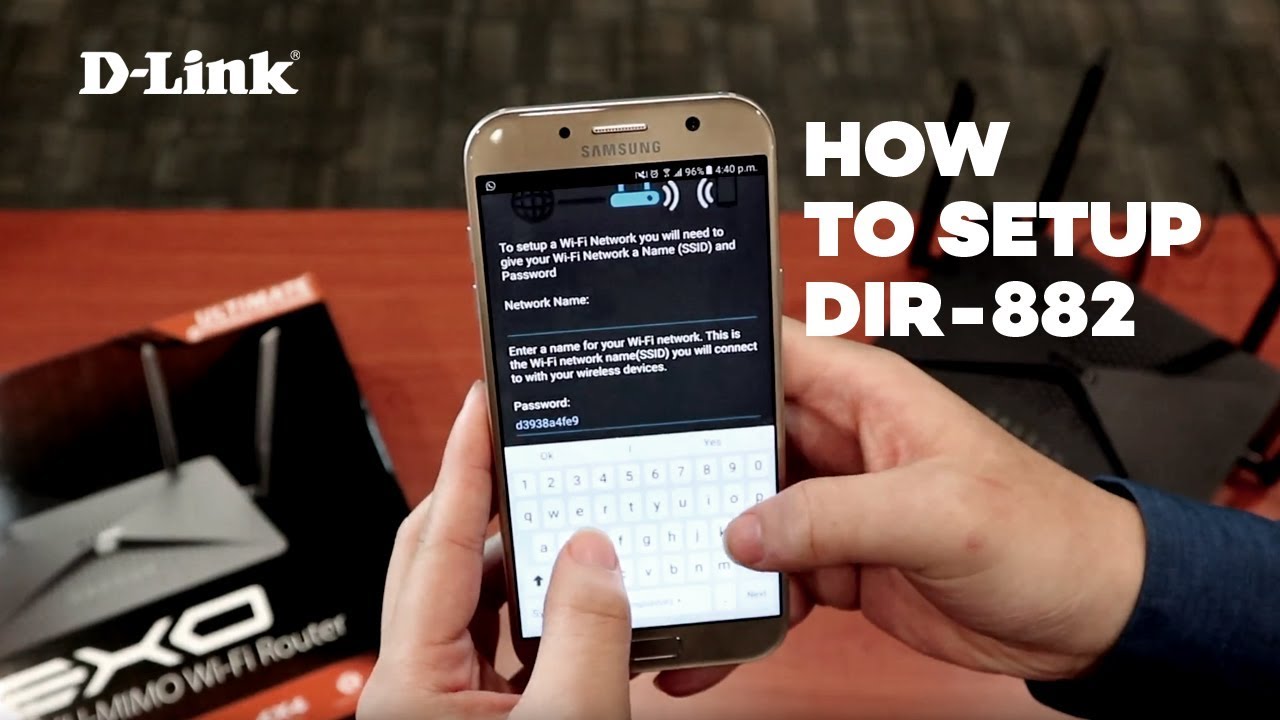 How to Setup DIR-882 using Mobile App or Desktop/Laptop - YouTube