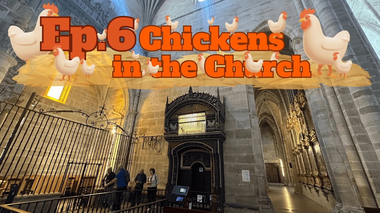 CAMINO[法國之路全記錄]Ep.6 Chickens in the Church, a Goddess in the ...
