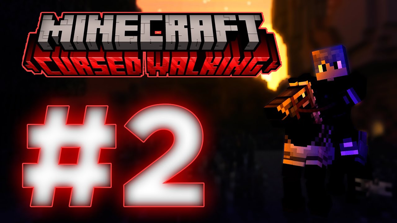 COMEÇAMOS A MONTAR NOSSA BASE - CURSED WALKING - MINECRAFT - YouTube