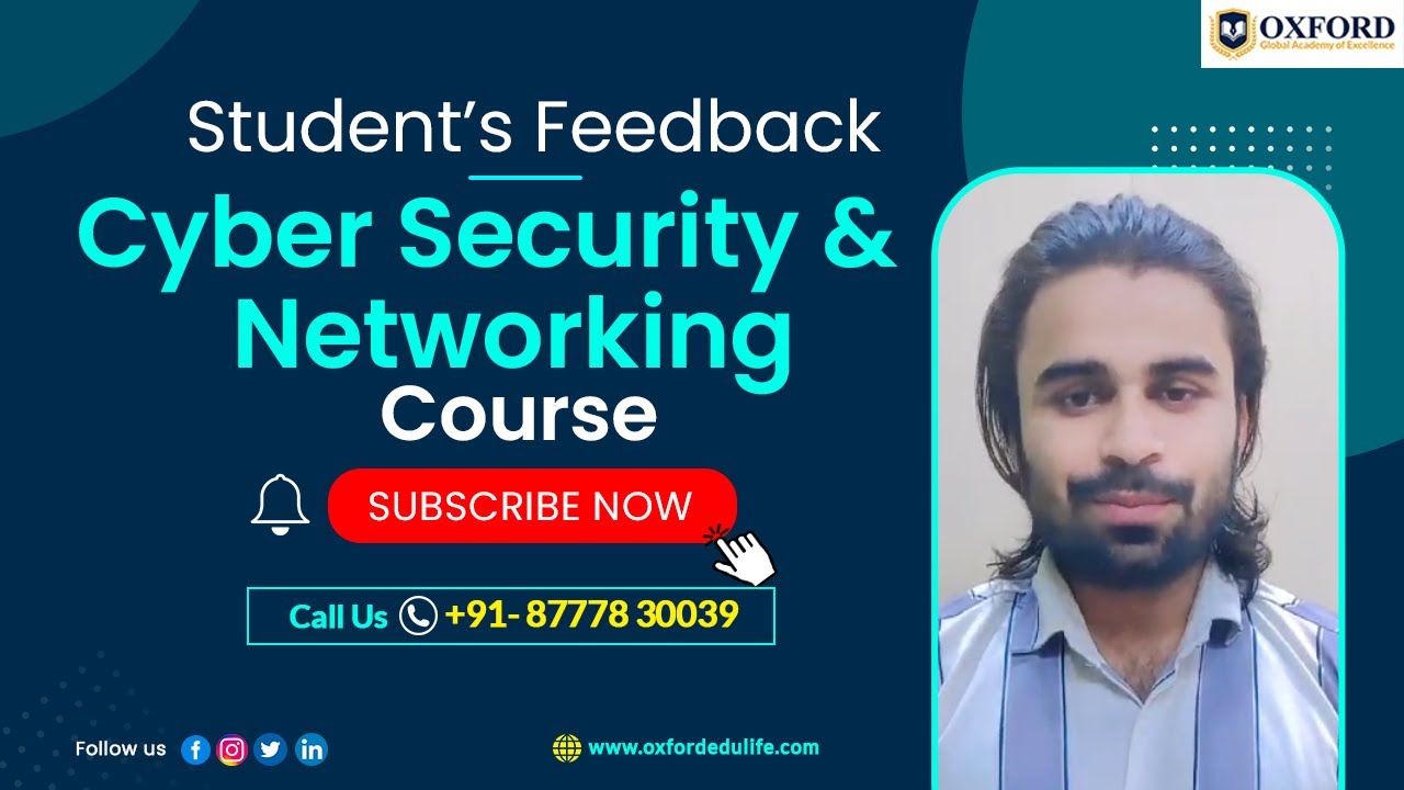 Cyber Security & Networking Course | Romy Student Feedback | Oxford ...