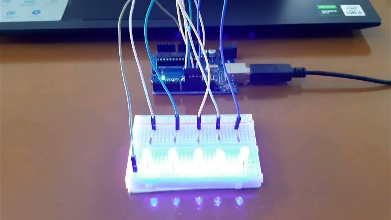 Blinking of LED Together | Arduino Based Projects | Science Projects | With Coding | - YouTube