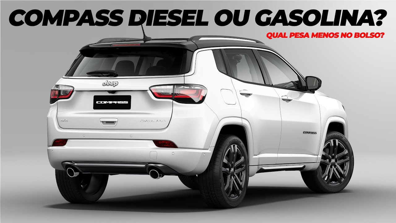 JEEP COMPASS 2025: DIESEL OU GASOLINA - QUAL PESA MENOS NO BOLSO? - YouTube