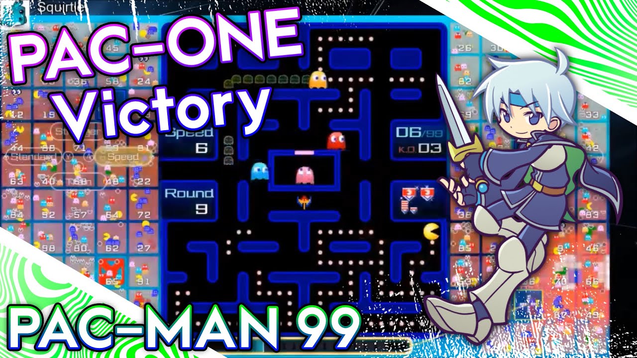 PAC-MAN 99 - PAC-ONE Victory - YouTube