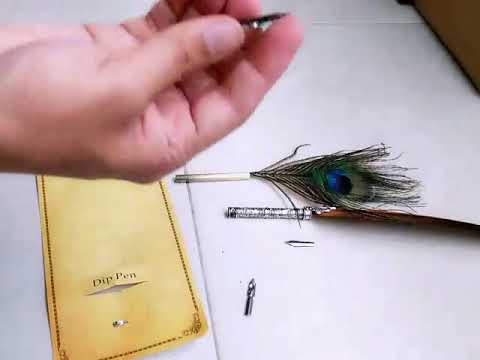 como cambiar las plumillas de pluma de inmersión - YouTube