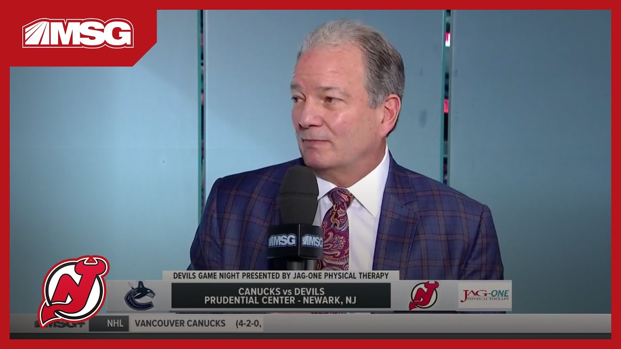 Ray Shero Discusses Signing Nico Hischier and Taylor Hall | New Jersey ...