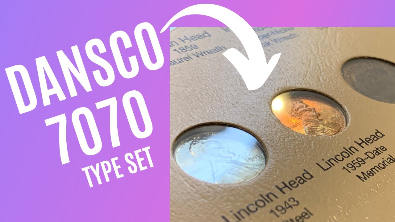 Inside My Dansco Album: A Tour of My US Type Set Coins - 7070 - YouTube