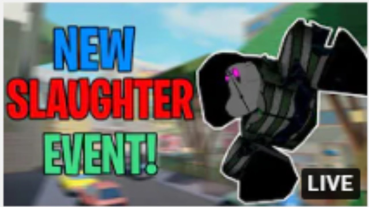HELP ME WIN THE SLAUGHTER EVENT.. | 🔴 Roblox Arsenal/FNAF LIVE - YouTube