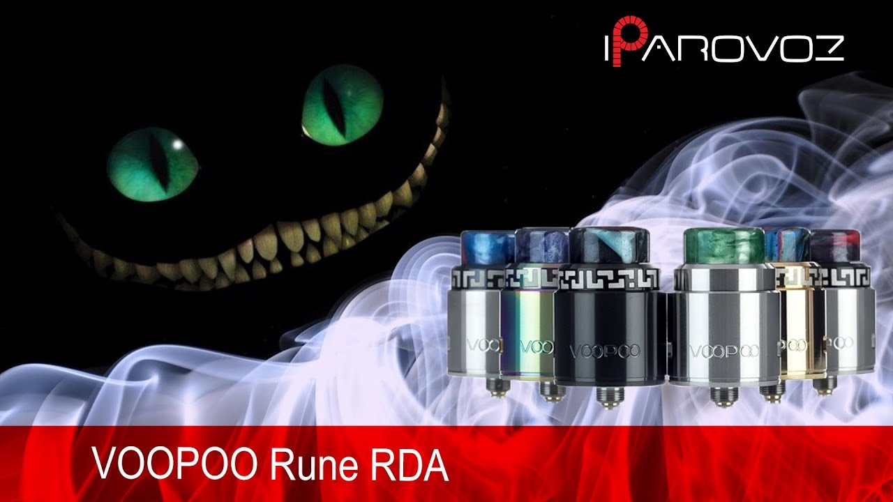VOOPOO Rune RDA обзор. Лучшая голова от Voopoo - YouTube