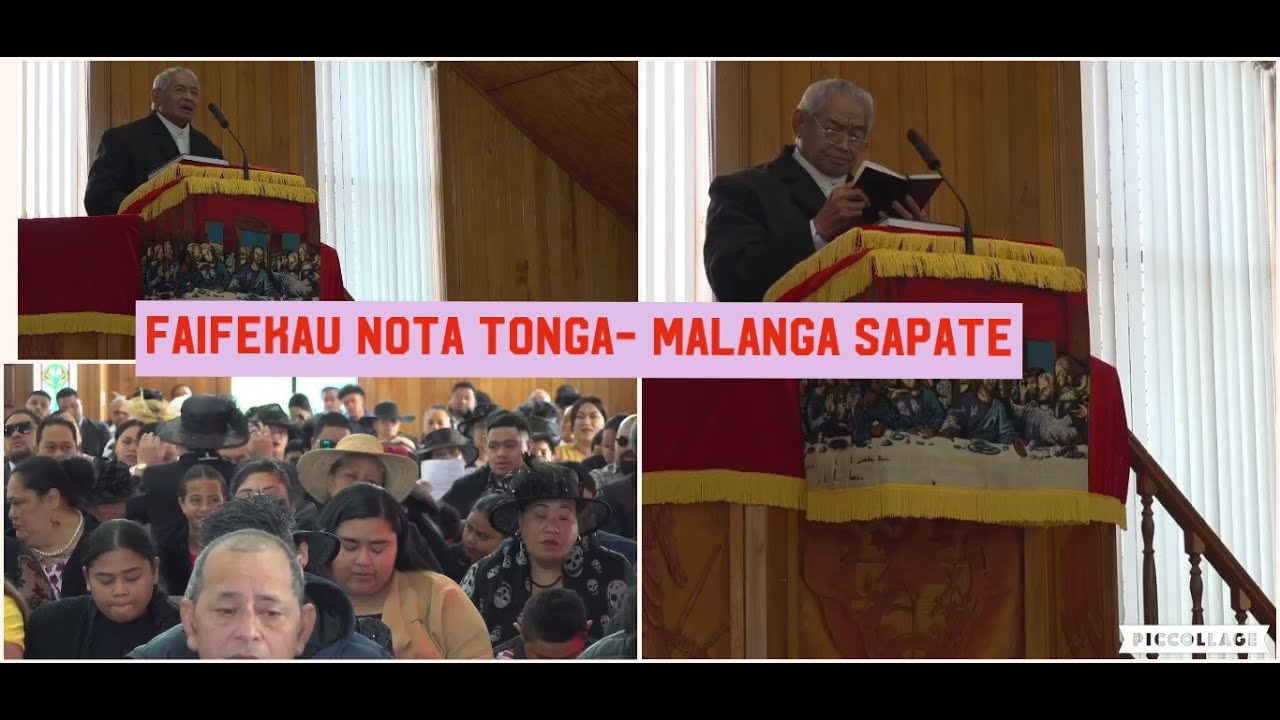 FAIFEKAU MALOLO NOTA TONGA- MALANGA SAPATE - YouTube