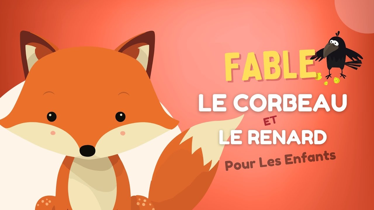 Le Corbeau et le Renard 🦊 | Fable de La Fontaine | Conte Animé pour ...