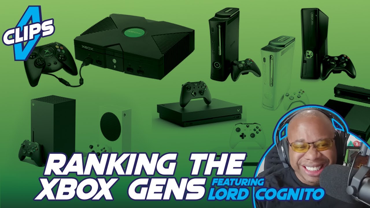 Ranking the Xbox Console Generations Worst to Best w/ Lord Cognito ...