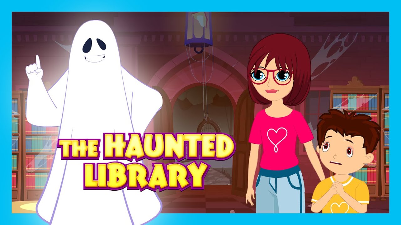 The Haunted Library | Tia & Tofu | Spooky Story for Kids | Ghost Story ...