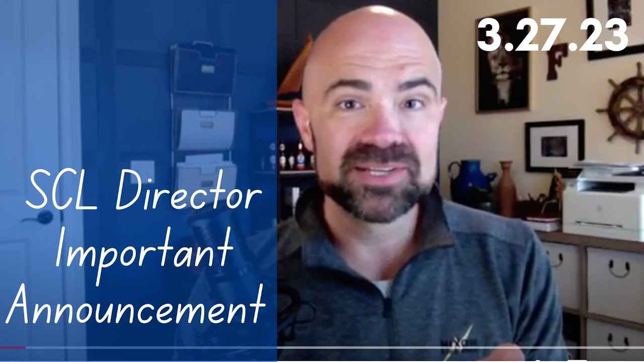 SCL Director Announcement - YouTube