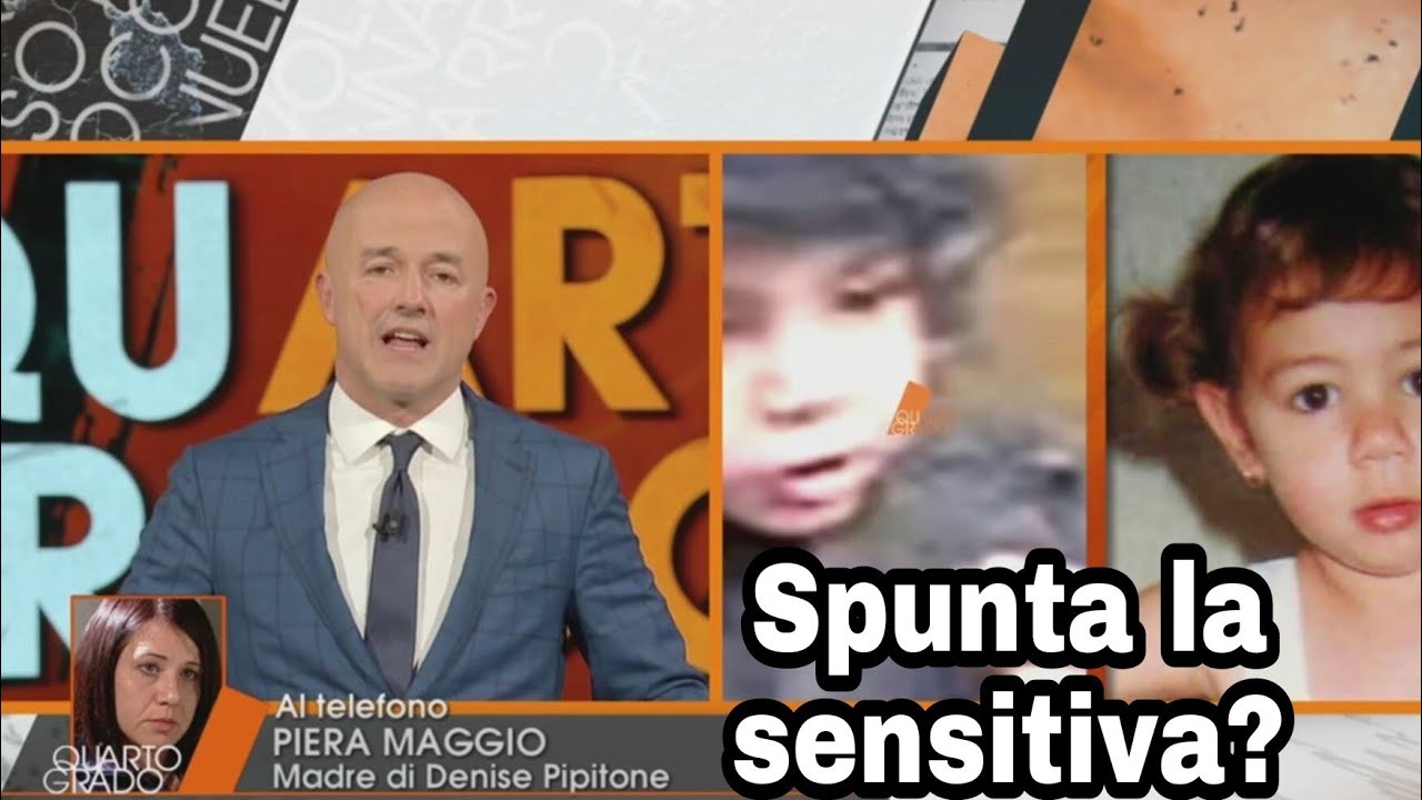Denis Pipitone Panico Quarto Grado. Sensitive davano il loro aiuto ...