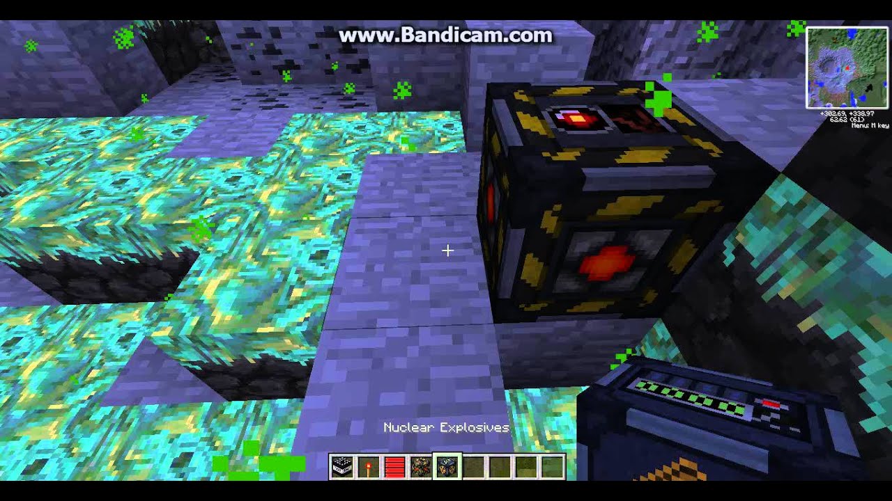 Minecraft Red matter Explosives and Nukes - YouTube