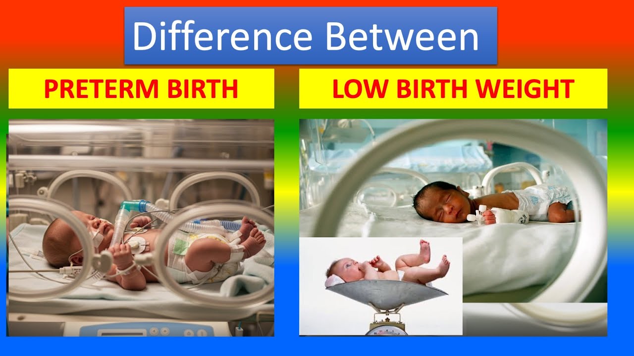 Differences between Preterm Birth and Low Birth Weight - YouTube