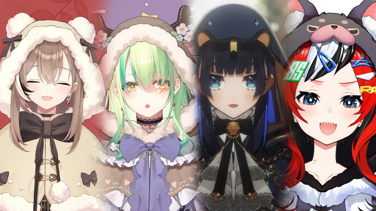 Bae Fauna Kronii Mumei new cozy drip *Capes* | 『Hololive』 - YouTube