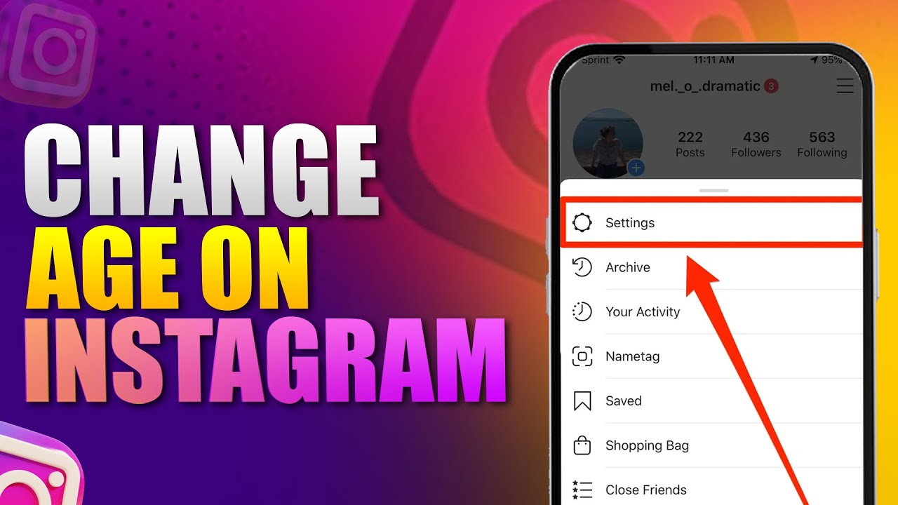 How to change age on Instagram | F HOQUE | change your age on Insta ...