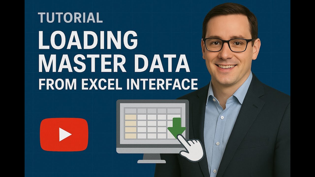 SAP IBP: Loading Master Data from Excel Interface - YouTube