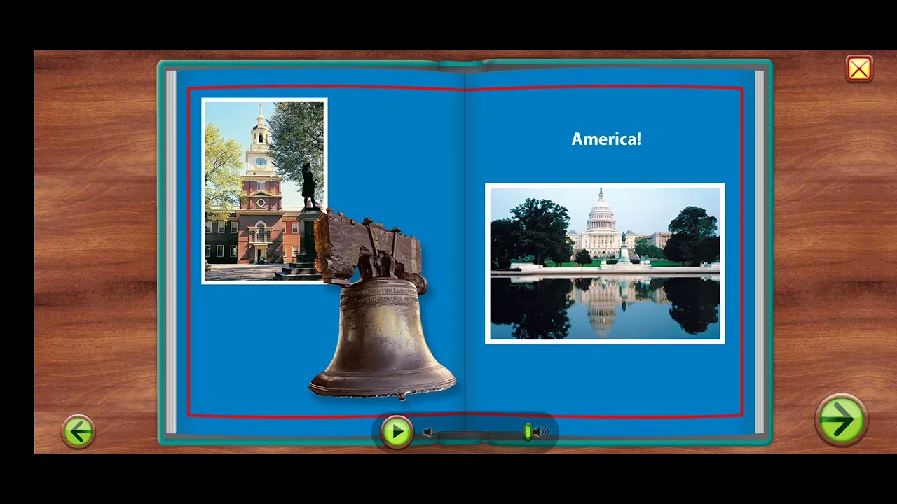 Starfall Talking Library, Fiction & Poetry stories, America The ...