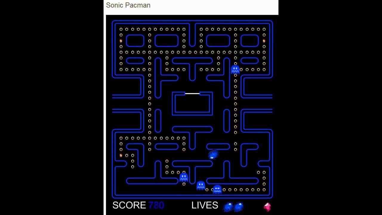 Sonic Pacman - Pc Gameplay - YouTube
