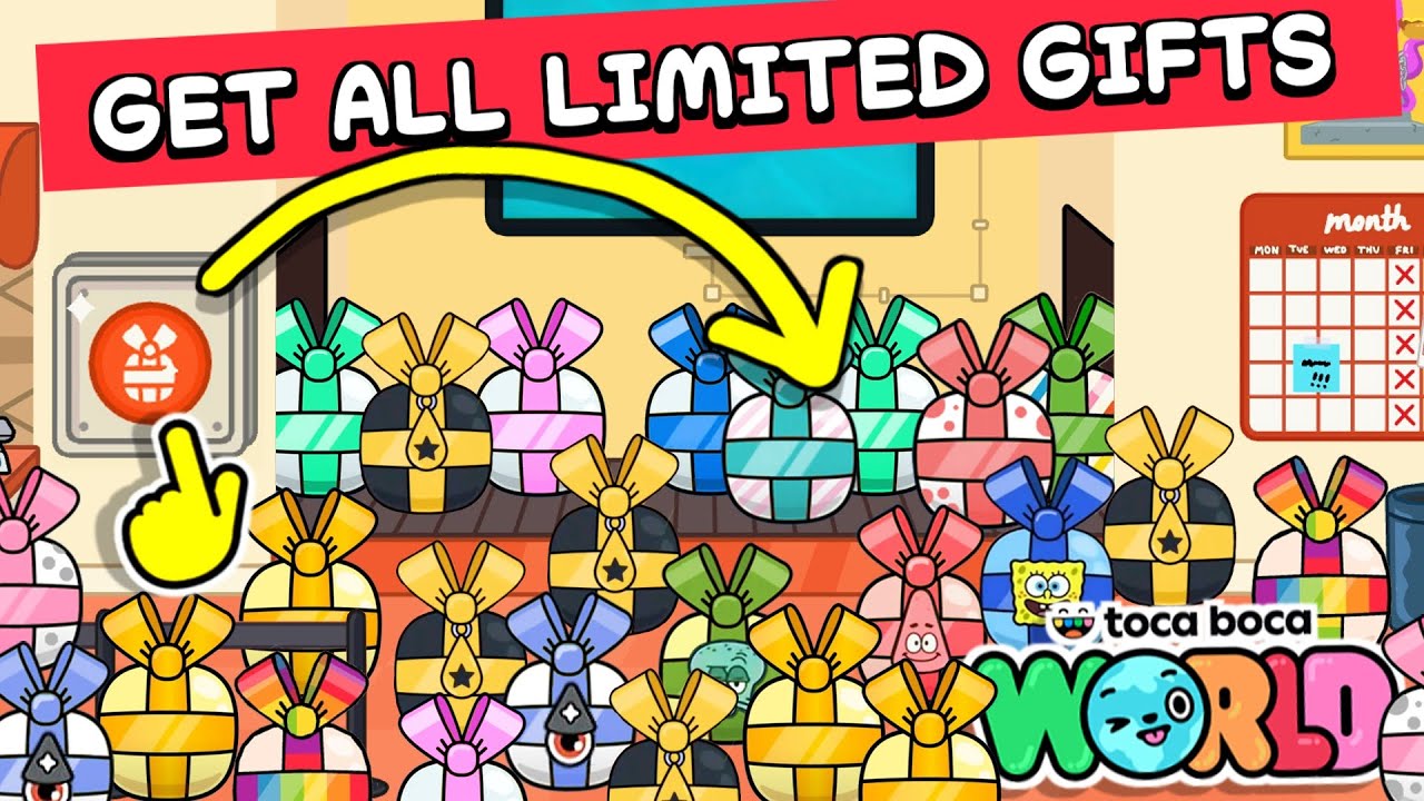GET ALL LIMITED GIFTS TOCA BOCA WORLD!? // HAPPY TOCA - YouTube