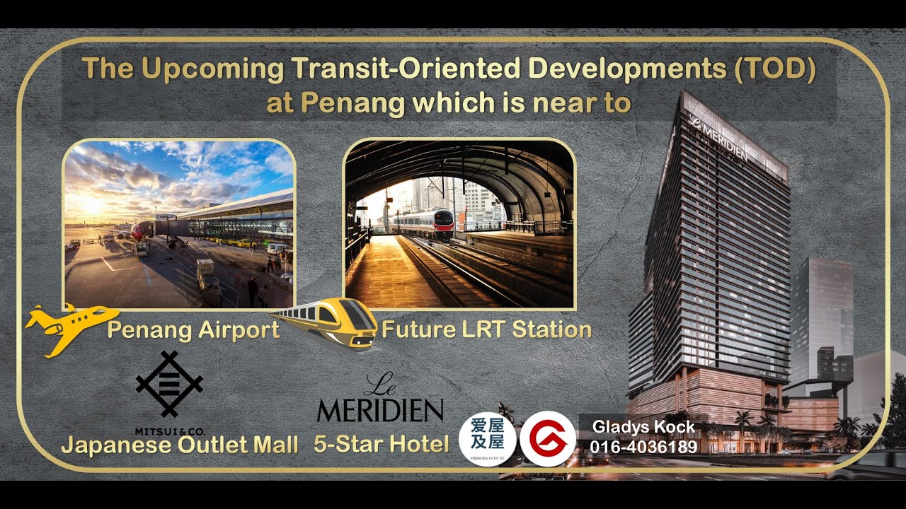 Penang Airport 5-Star Hotel (Le Méridien) & Avion Residence - YouTube