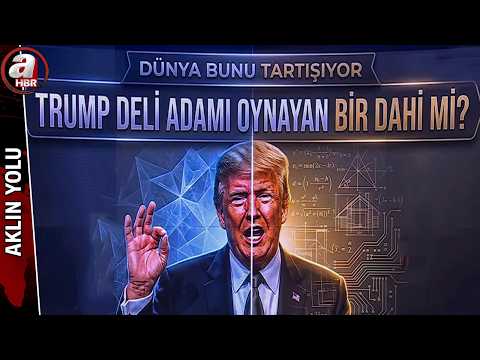 Trump deli adamı oynayan bir dahi mi? Dünya bunu tartışıyor... | A Haber
